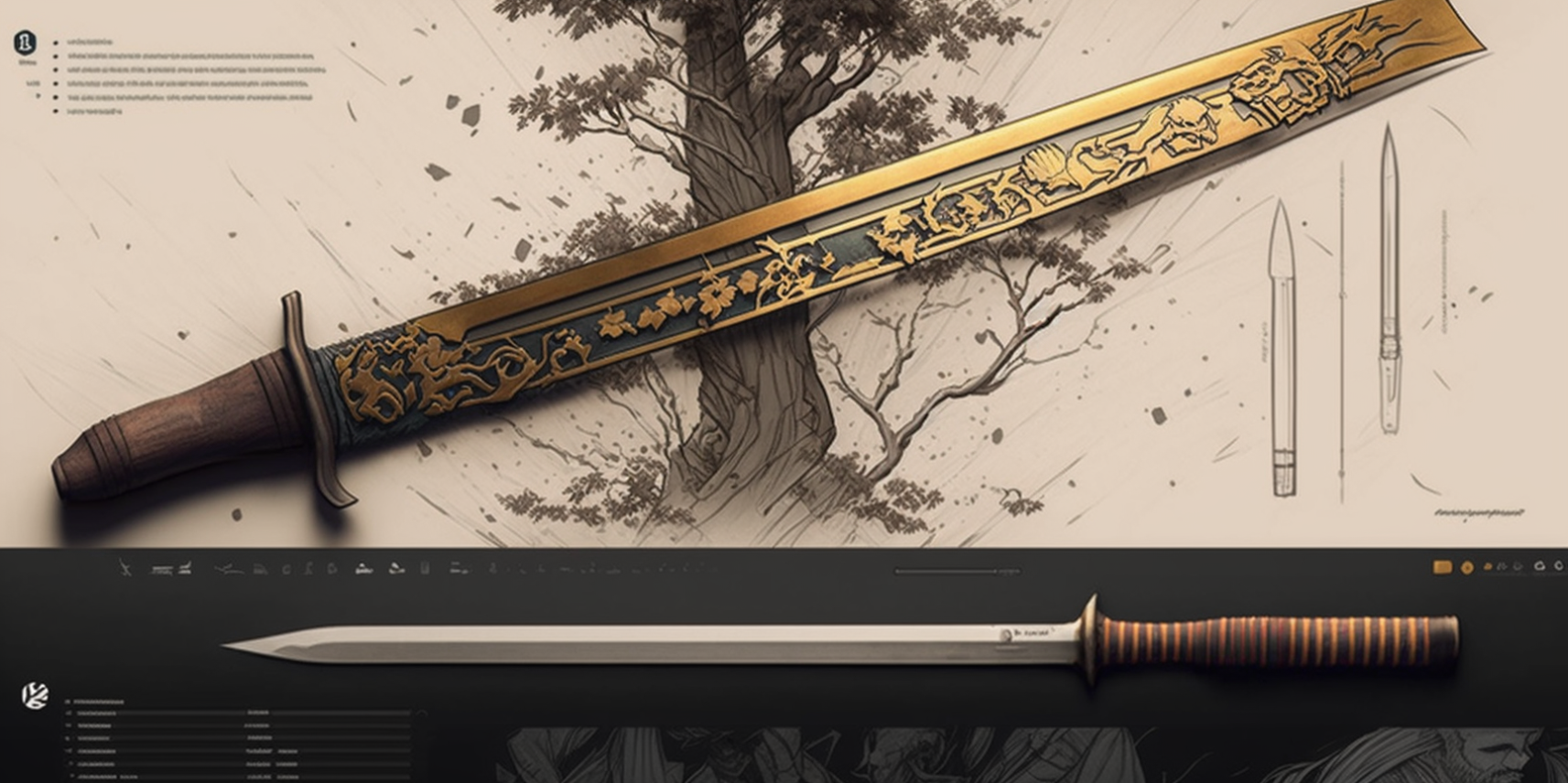 Japanese Samurai Sword Drawing