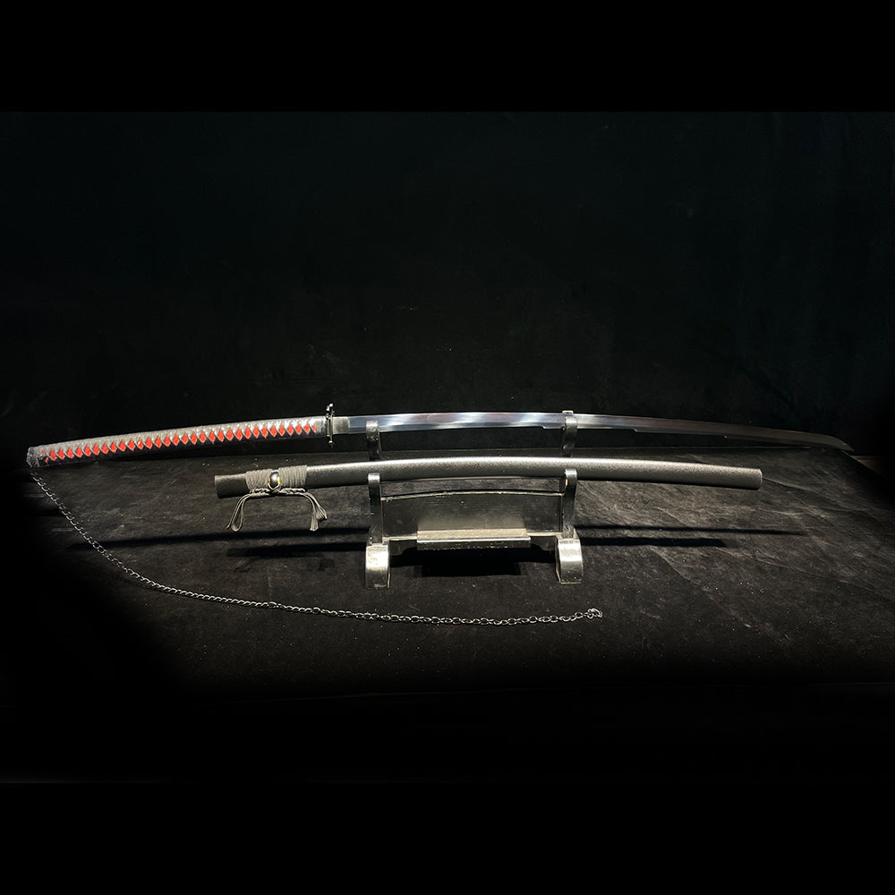 Bleach Ichigo Bankai Sword Tensa Zangetsu Odachi 140cm 1060 Steel ...