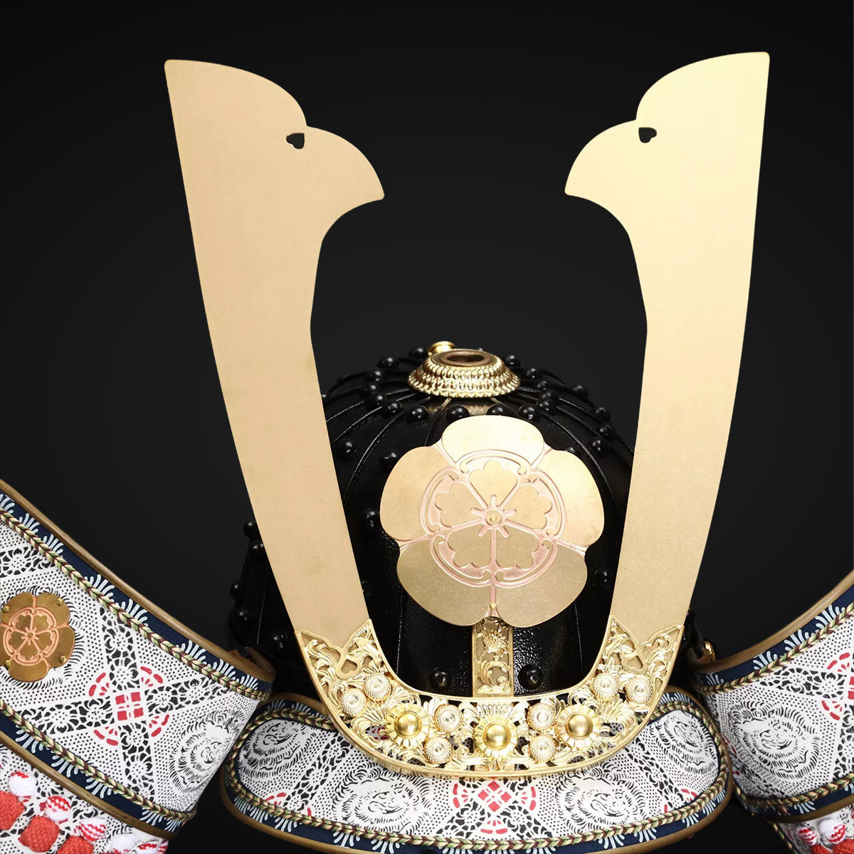 HHandmade Oda Clan Samurai Armor with Kuro Kuwagata Kabuto Helmet ...