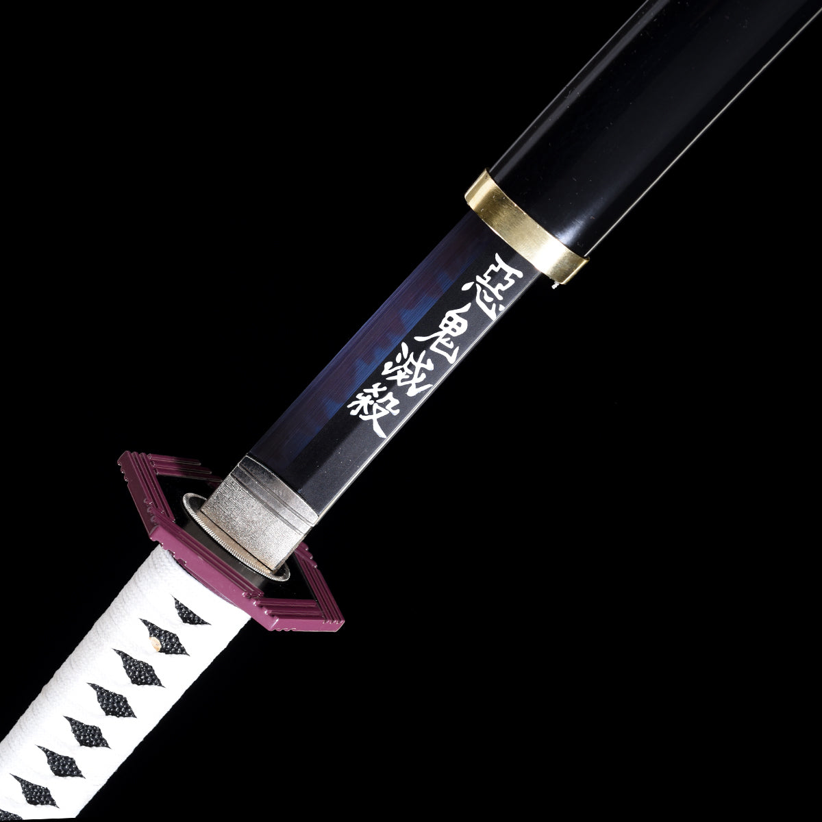 Anime Demon Slayer Tomioka Giyuu Nichirin Sword T10 Steel Battle Ready ...