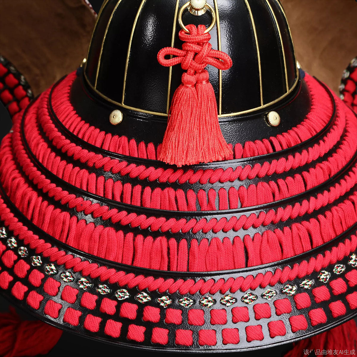 Handmade Life-Size Minamoto no Yoshitsune Samurai Armor, Yoroi with He ...