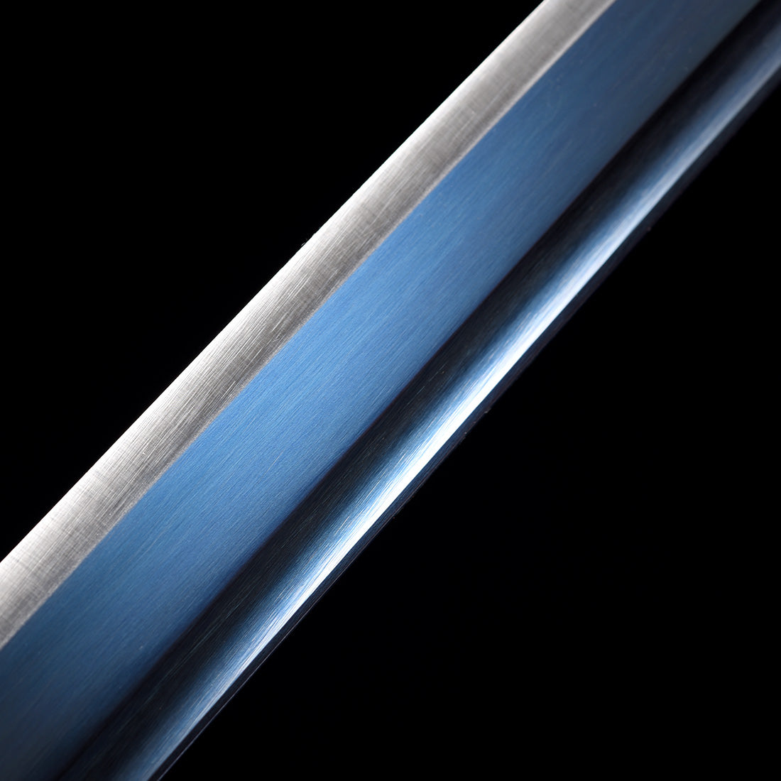 1060 High Carbon Steel Black Demon Slayer Muichiro Baby Bule Katana ...