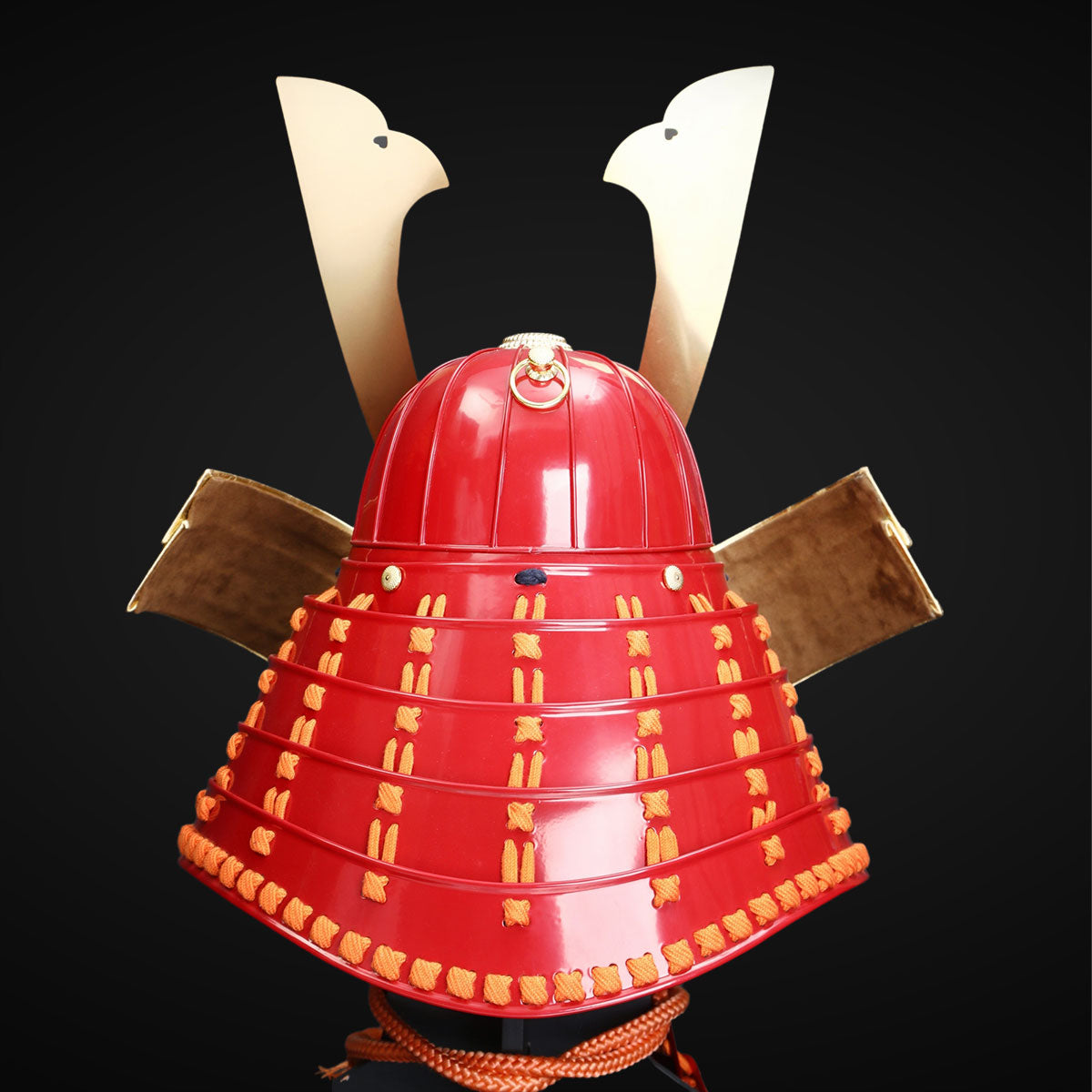 Handmade Life-Size Red Samurai Armor for Yukimura Sanada with Kuro Kuw ...