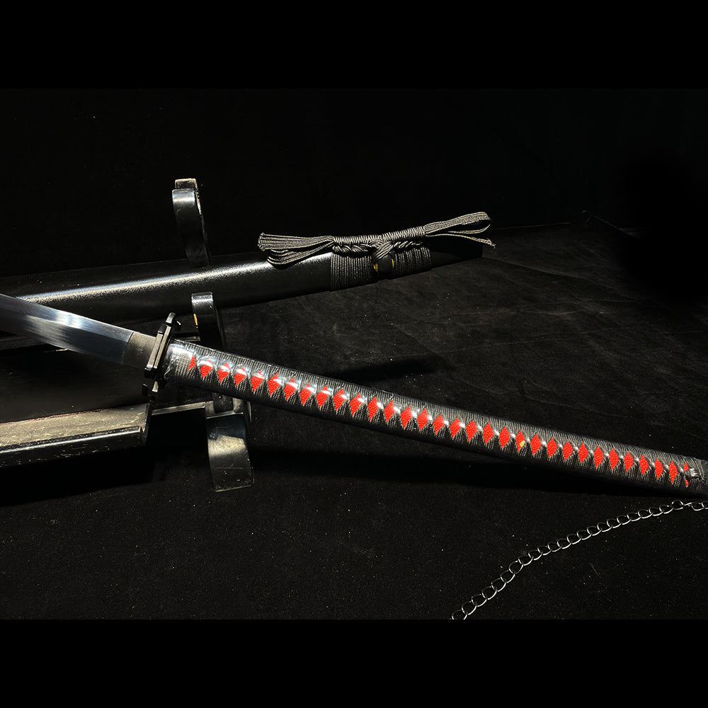 Bleach Ichigo Bankai Sword Tensa Zangetsu Odachi 140cm 1060 Steel ...