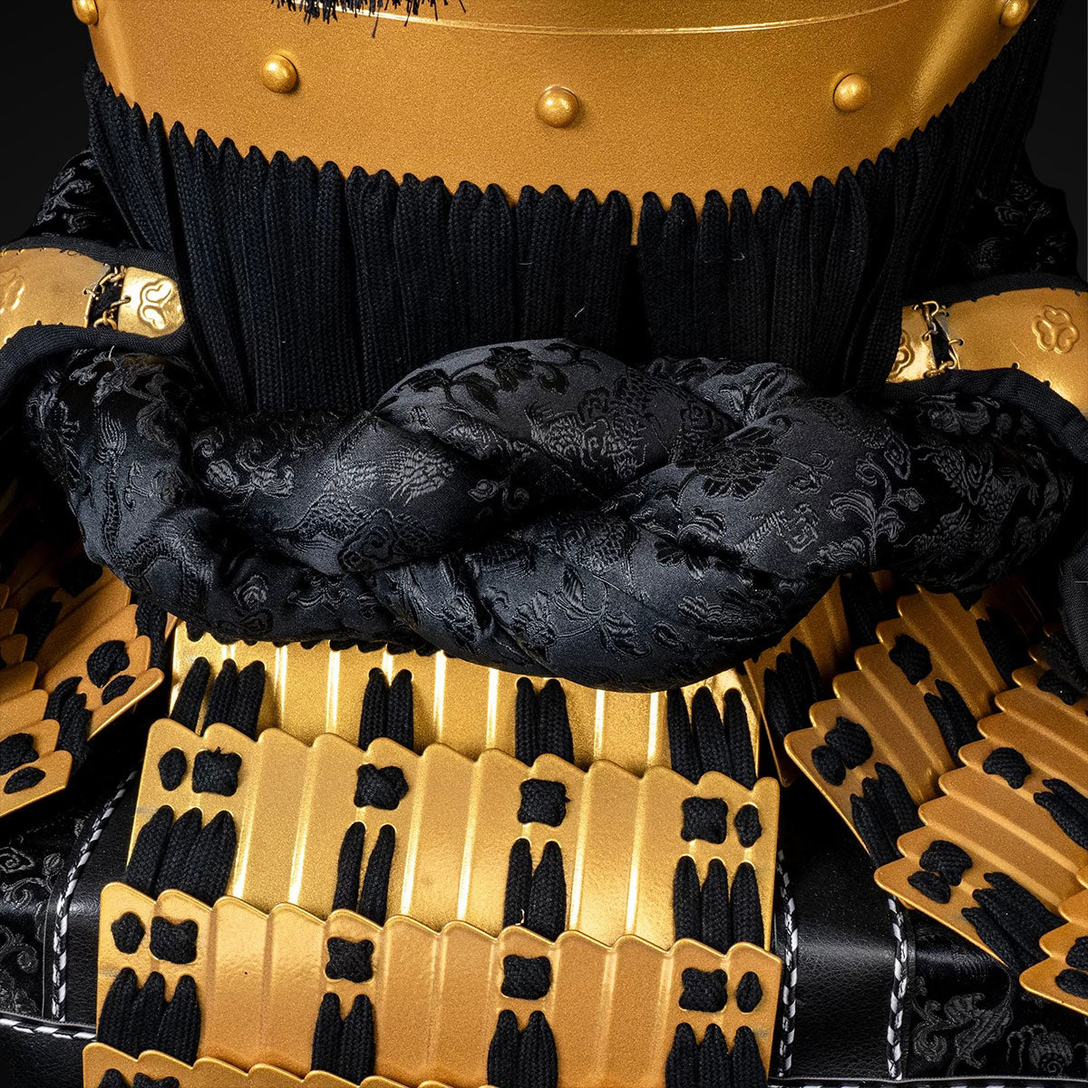 Handmade Life Sized Golden Japanese Samurai Armor Yoroi and Custom Fit ...