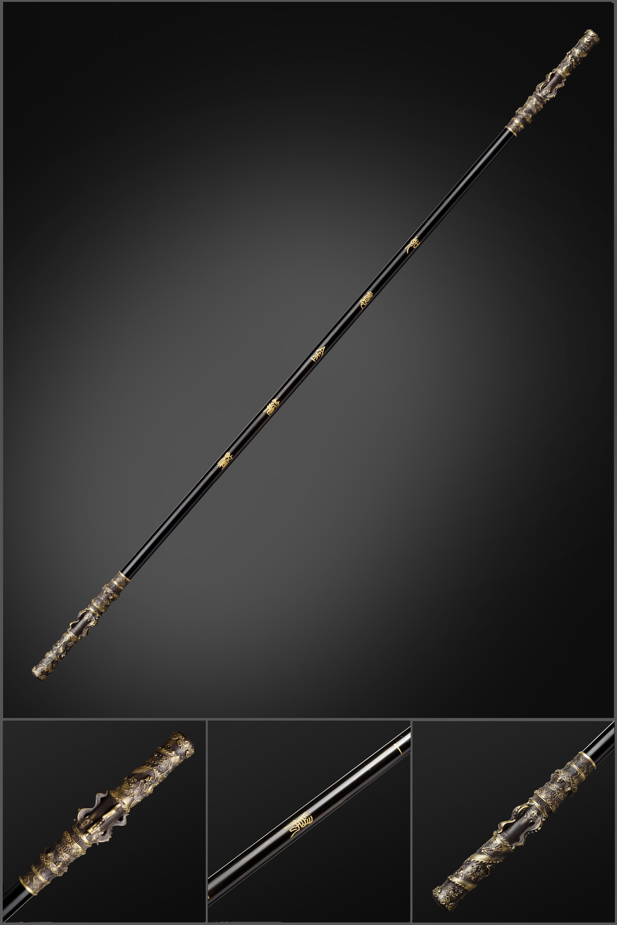 Black Myth: Wukong Golden Cudgel - Handcrafted Ruyi Jingu Bang | COOLKATANA