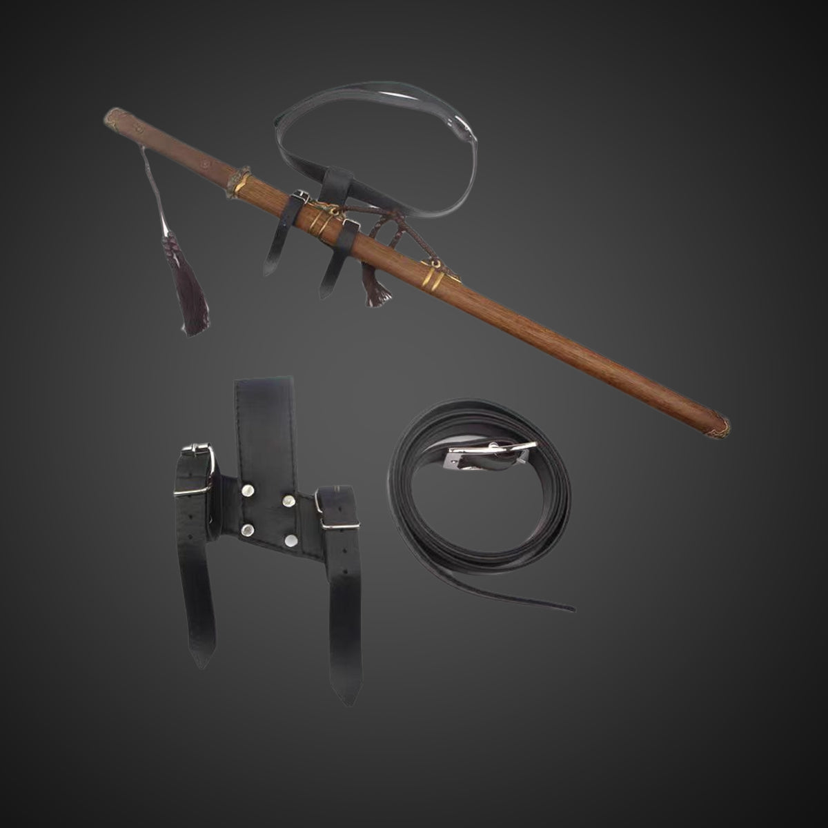 Katana Sword Holder | Belt & Shoulder Strap | Single, Double, Triple ...