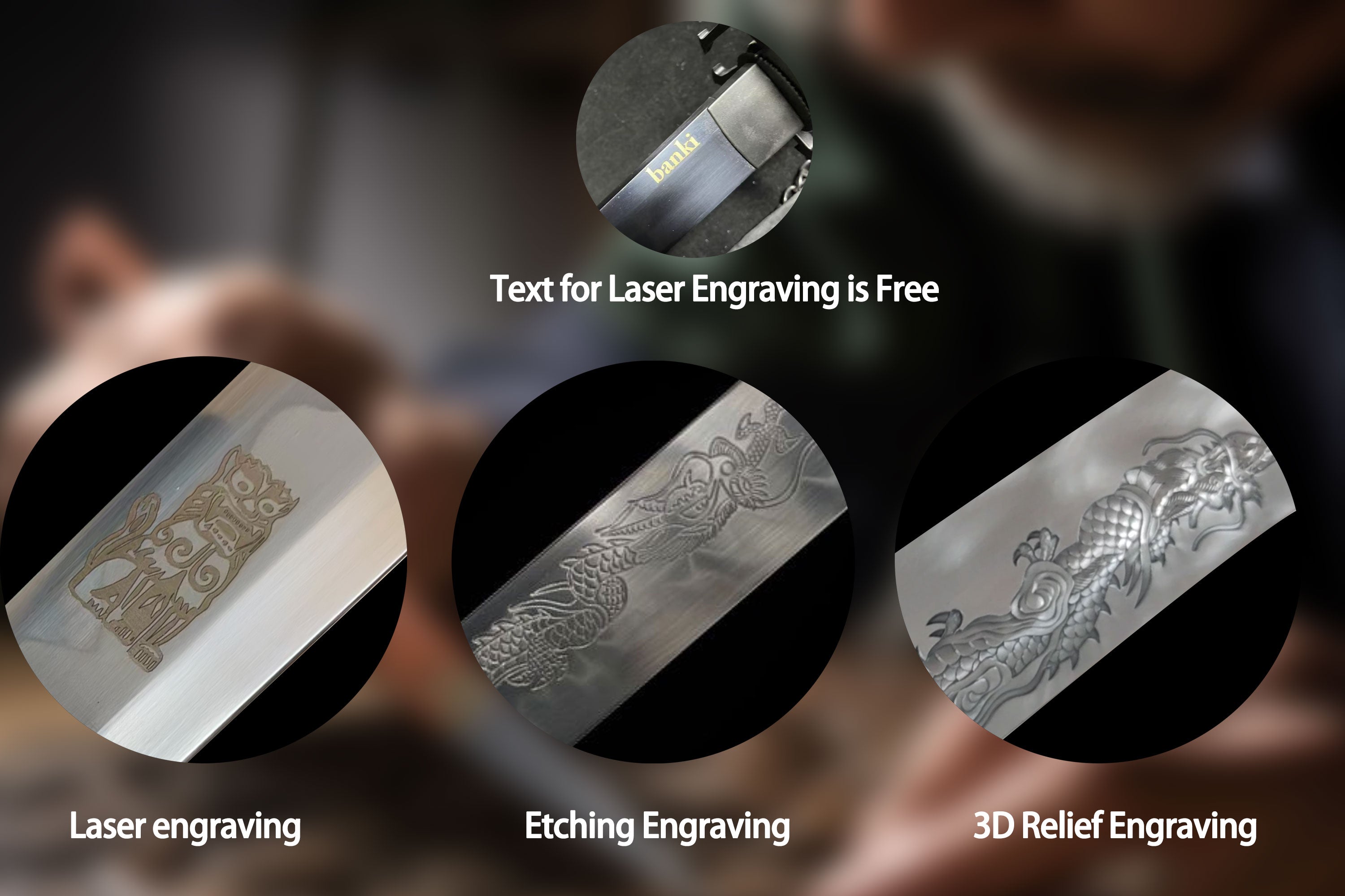 Custom Katana Pattern Design Service - Lacquer Painting & Engraving ...