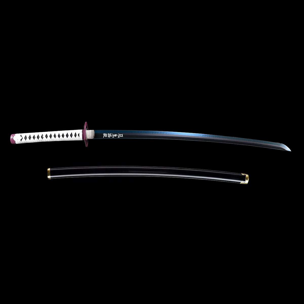 Anime Demon Slayer Tomioka Giyuu Nichirin Sword T10 Steel Battle Ready ...