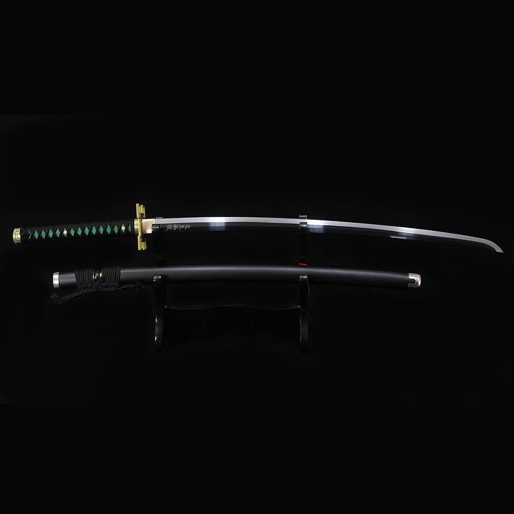 Hand-Forged Tokitou Muichirou Katana Replica – Demon Slayer Anime Swor ...