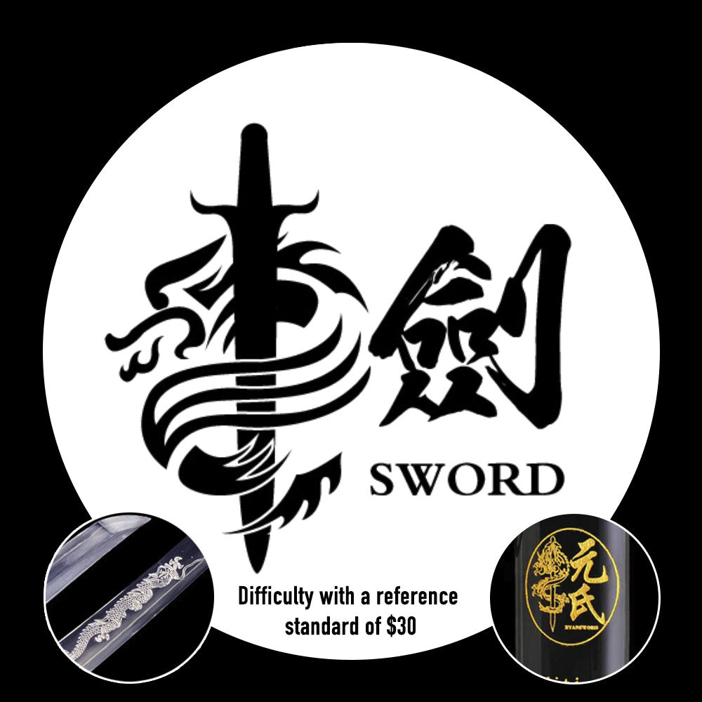 Custom Katana Pattern Design Service - Lacquer Painting & Engraving ...