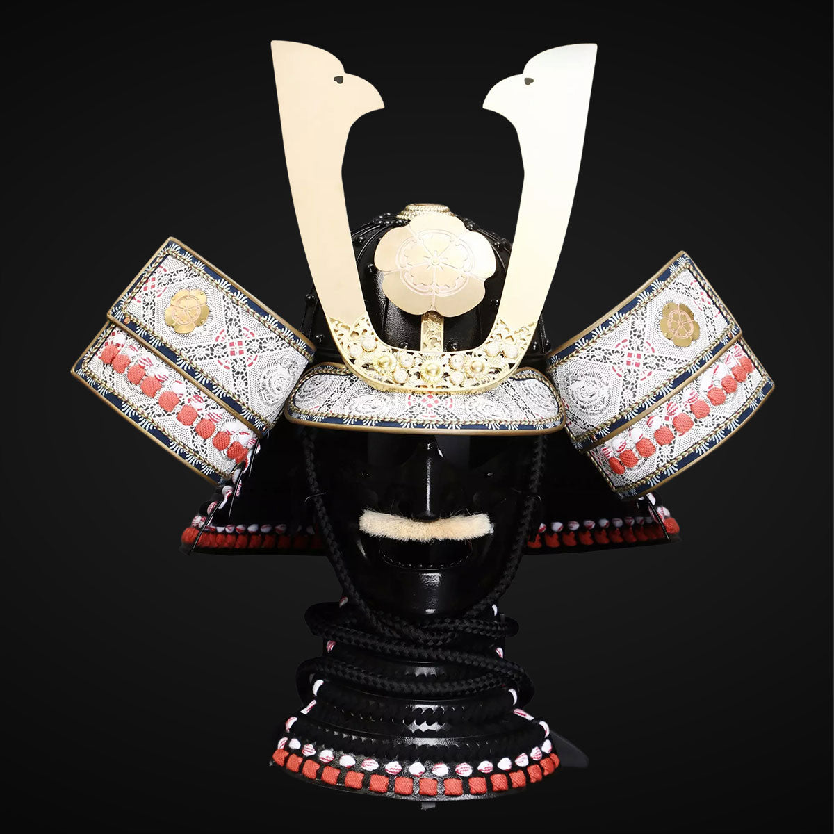 HHandmade Oda Clan Samurai Armor with Kuro Kuwagata Kabuto Helmet ...