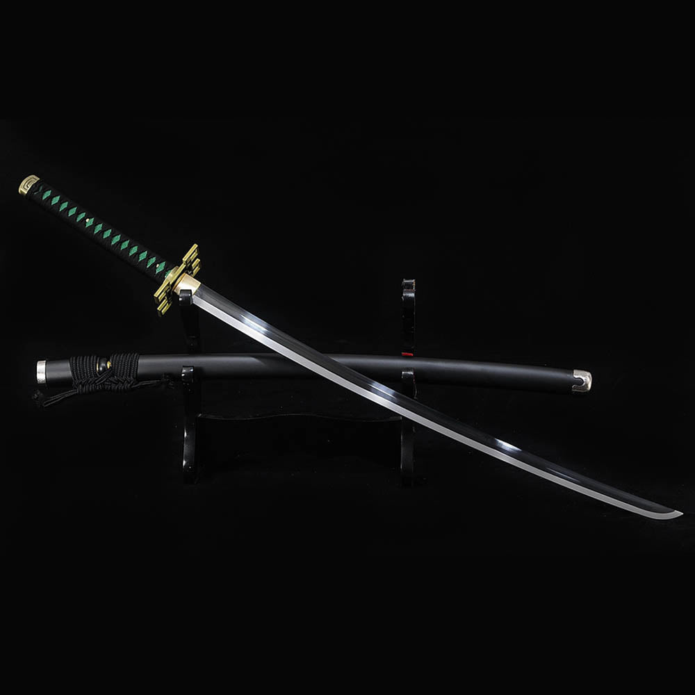 Hand-Forged Tokitou Muichirou Katana Replica – Demon Slayer Anime Swor ...