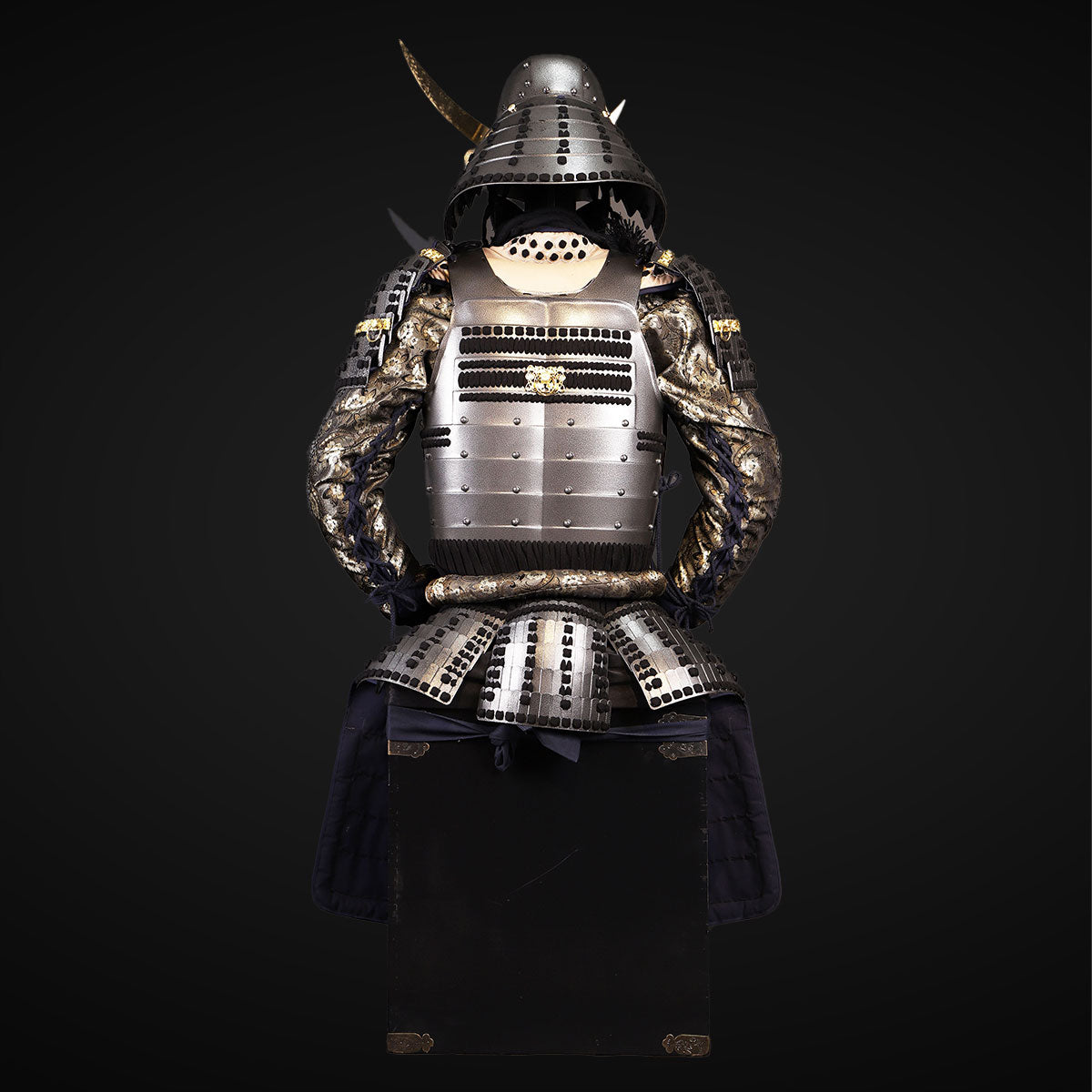 Handmade Life-Size Yoroi Masamune Date Samurai Armor with Crescent Hel ...