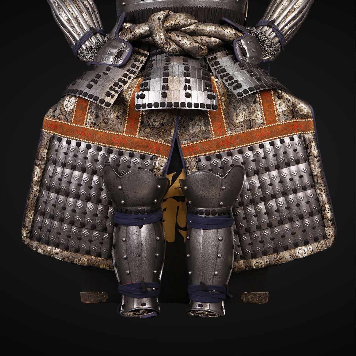 Handmade Life-Size Yoroi Masamune Date Samurai Armor with Crescent Hel | COOLKATANA