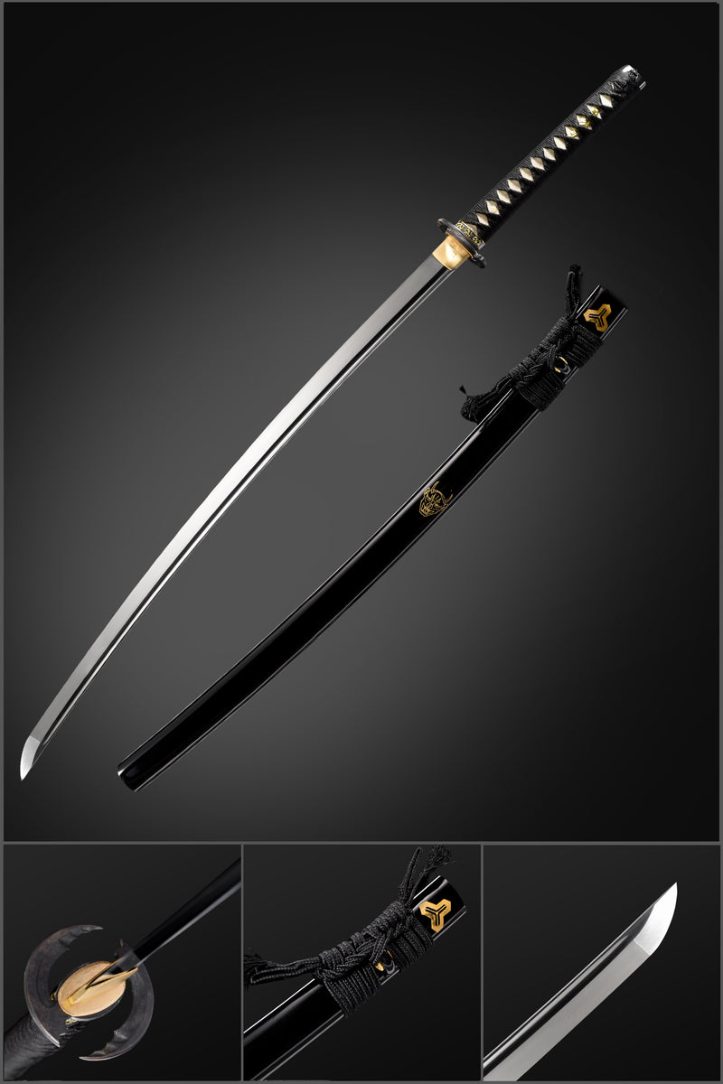 Handmade Oni Slayer Combat Katana 9260 Spring Steel Sword-Coolkatana ...