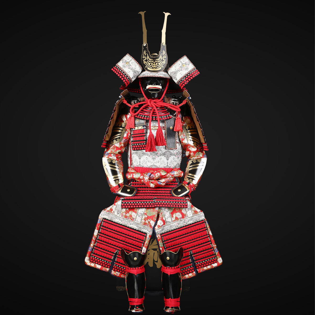 Handmade Life-Size Minamoto no Yoshitsune Samurai Armor, Yoroi with He ...