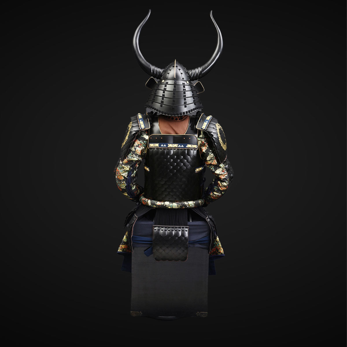 Handmade Life-Size Sanada Nobuyuki Clan Samurai Armor with Antlers ...