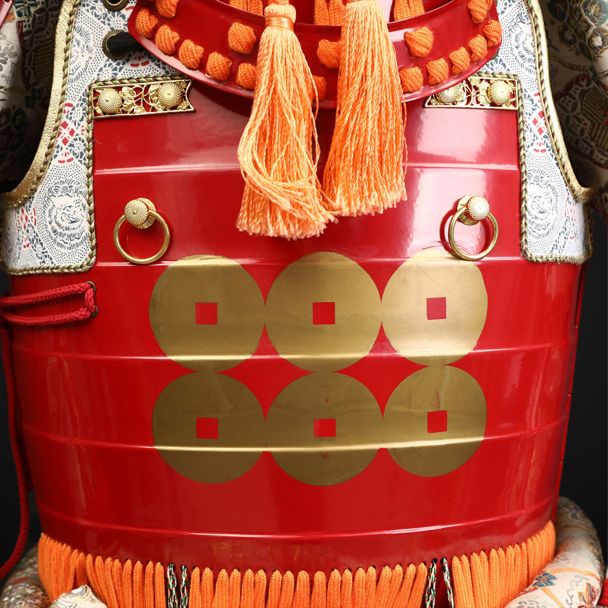 Handmade Life-Size Red Samurai Armor for Yukimura Sanada with Kuro Kuw ...