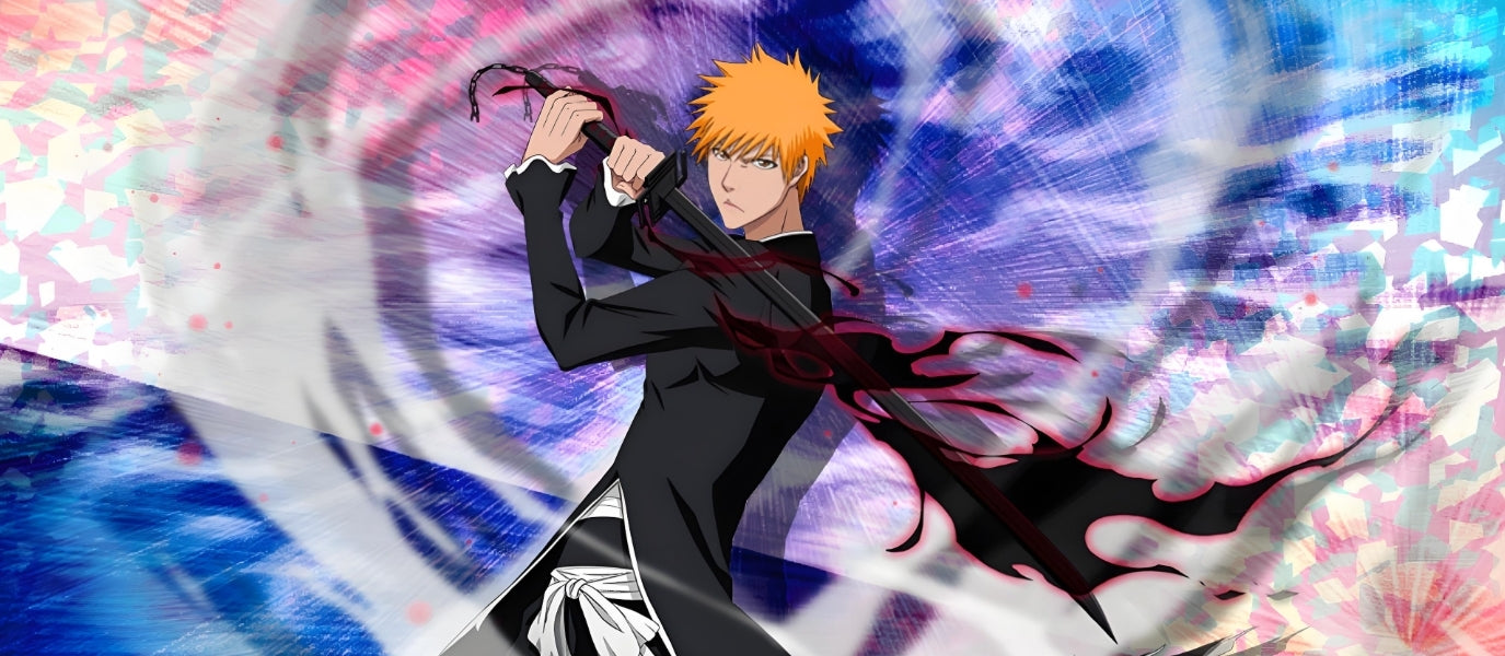 Anime Bleach Ichigo Kurosaki Bankai Sword New Tensa Zangetsu Katana ...