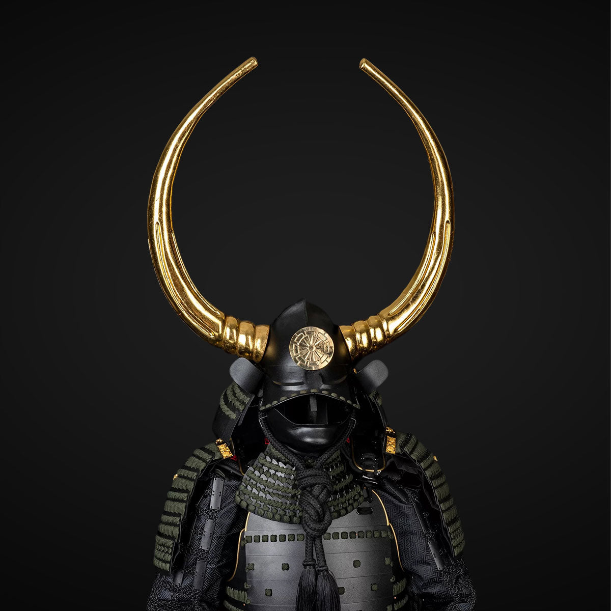 Handmade Life-Size Yoroi, Black Sanada Nobuyuki Samurai Armor Set ...