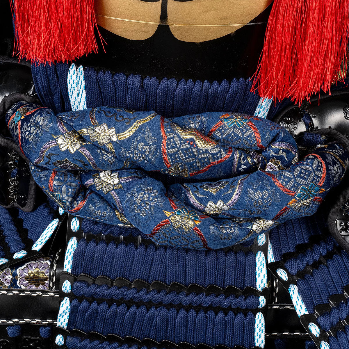 Handmade Life-Size Yoroi, Oda Clan Kachi Blue & Black Samurai Armor ...