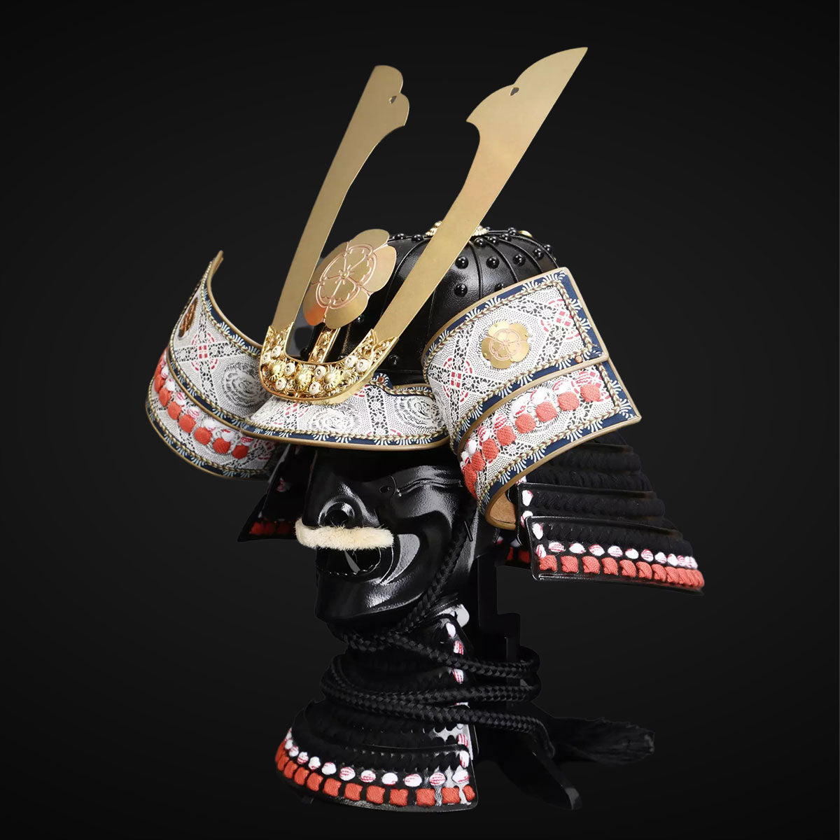 HHandmade Oda Clan Samurai Armor with Kuro Kuwagata Kabuto Helmet ...