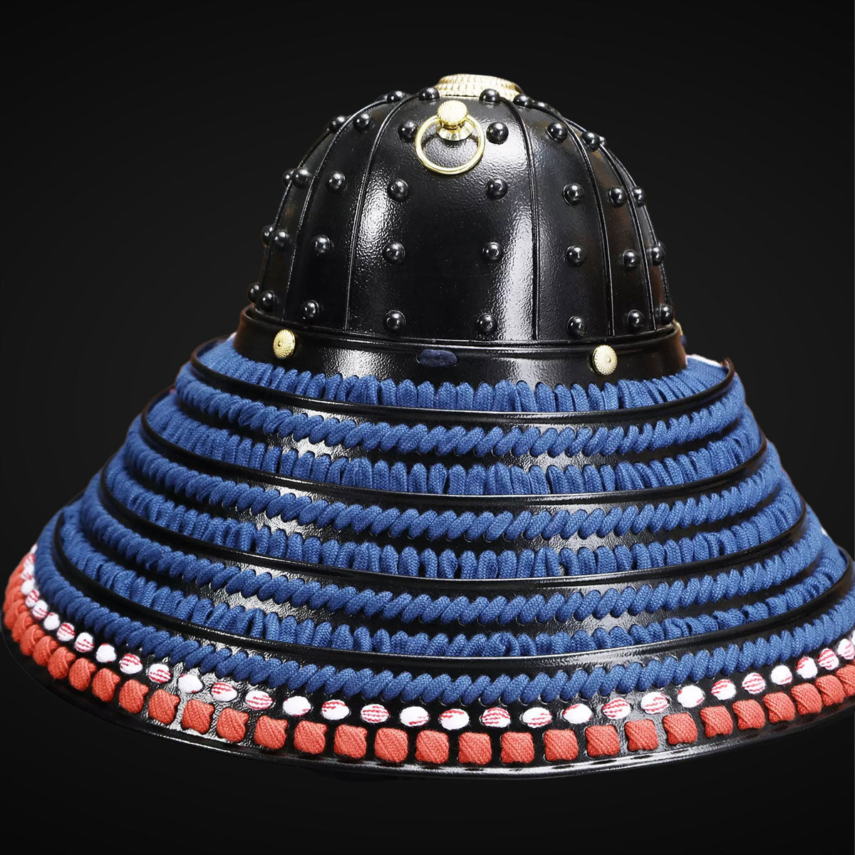 Handmade Life Size Yoroi Oda Clan Black,Blue Samurai Armor with Kuro K ...