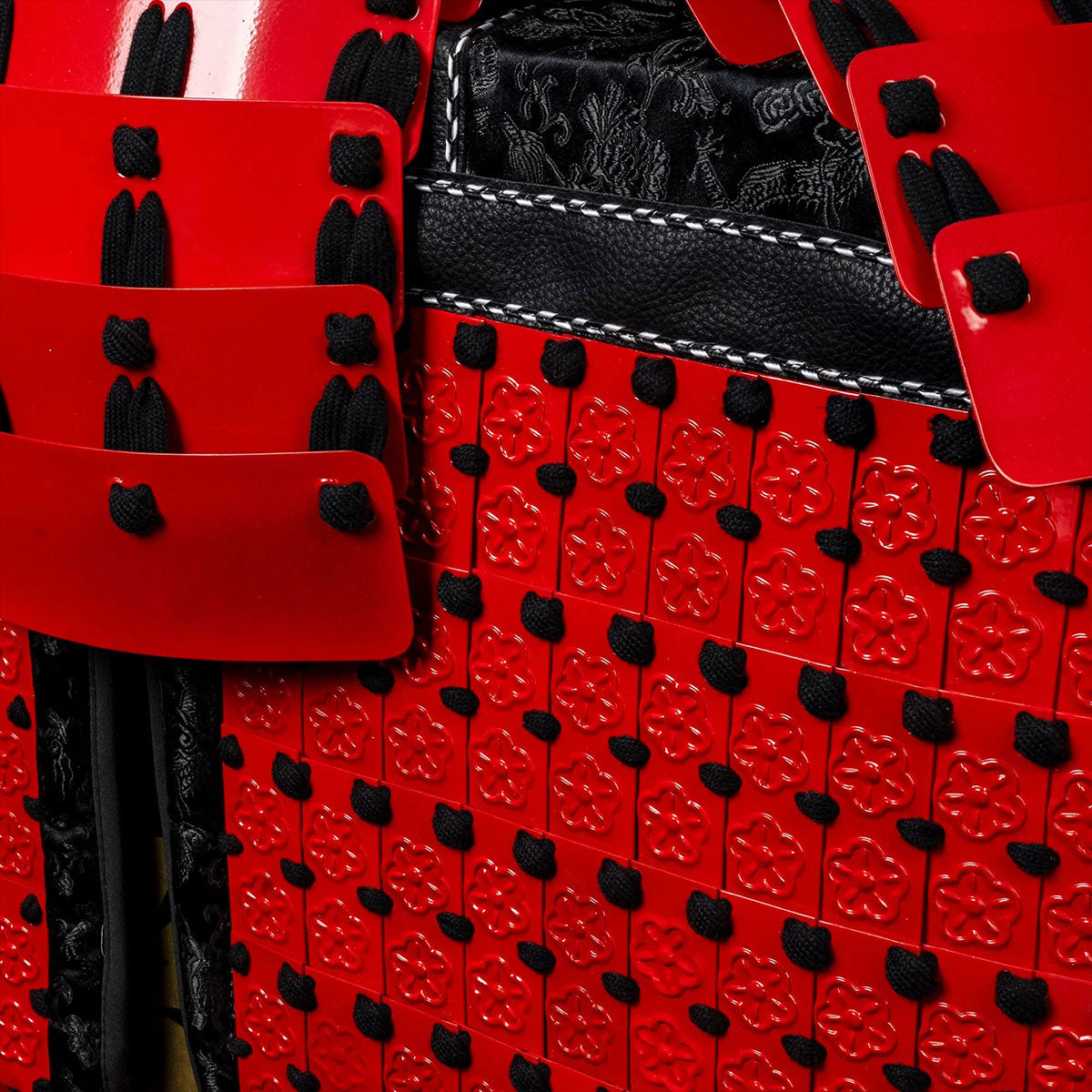 Handmade Red Masamune Date Japanese Samurai Armor,Life-Size Yoroi with ...