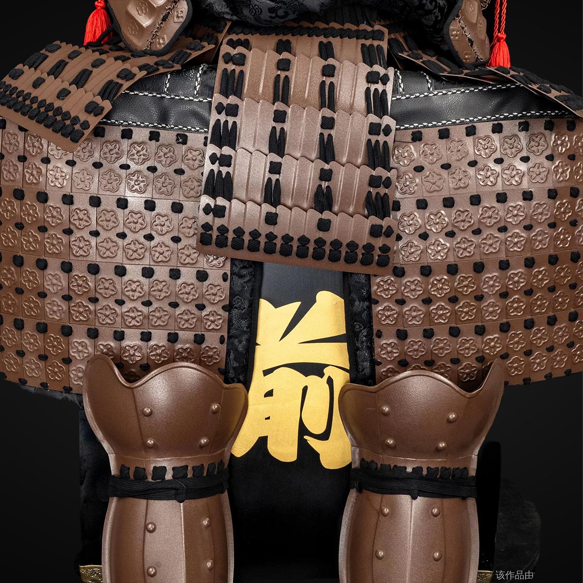 Handmade Life-Size Tokugawa Clan Samurai Armor – Brown Yoroi | COOLKATANA