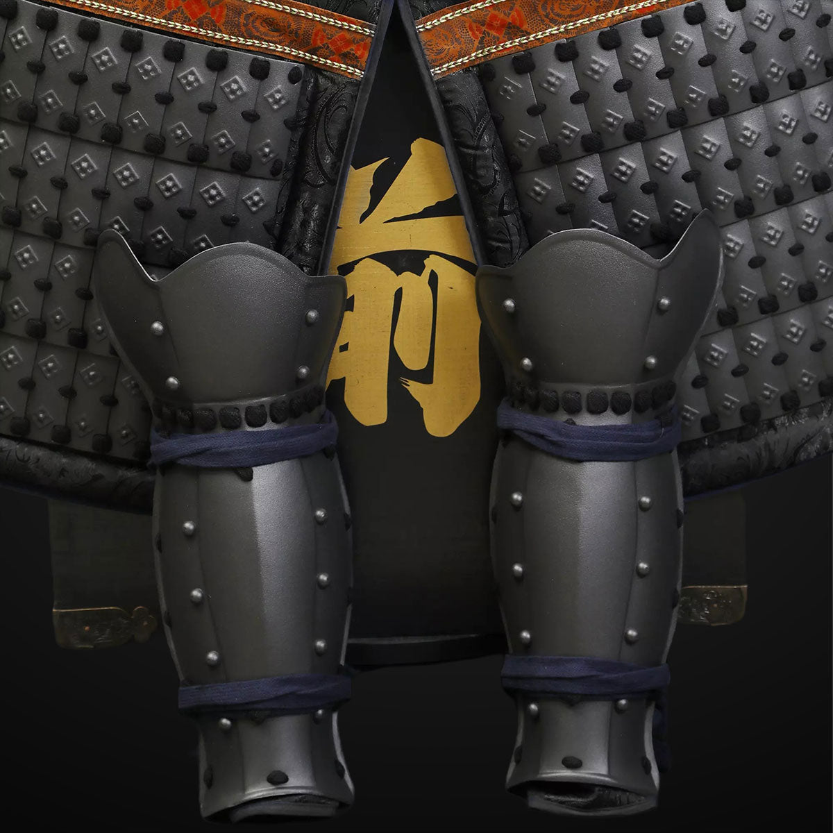 Handmade Black Samurai Armor with Bull Antlers Life Size Yoroi,Japanes ...