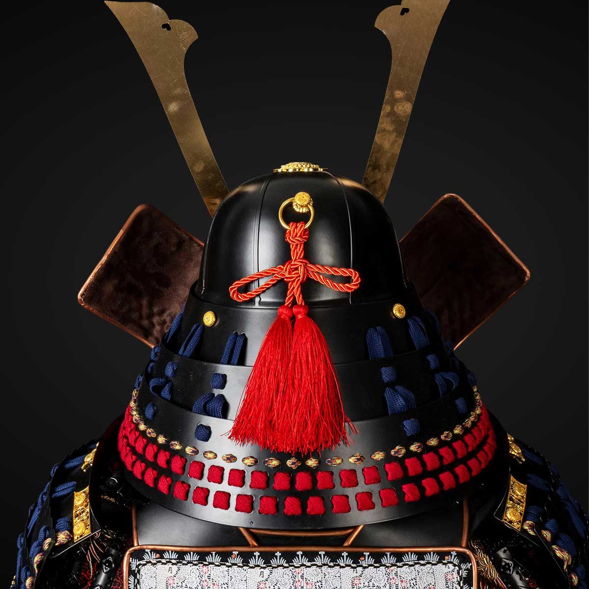 Handmade Life-Size Oda Clan Kachi Samurai Armor – Authentic Japanese Y ...