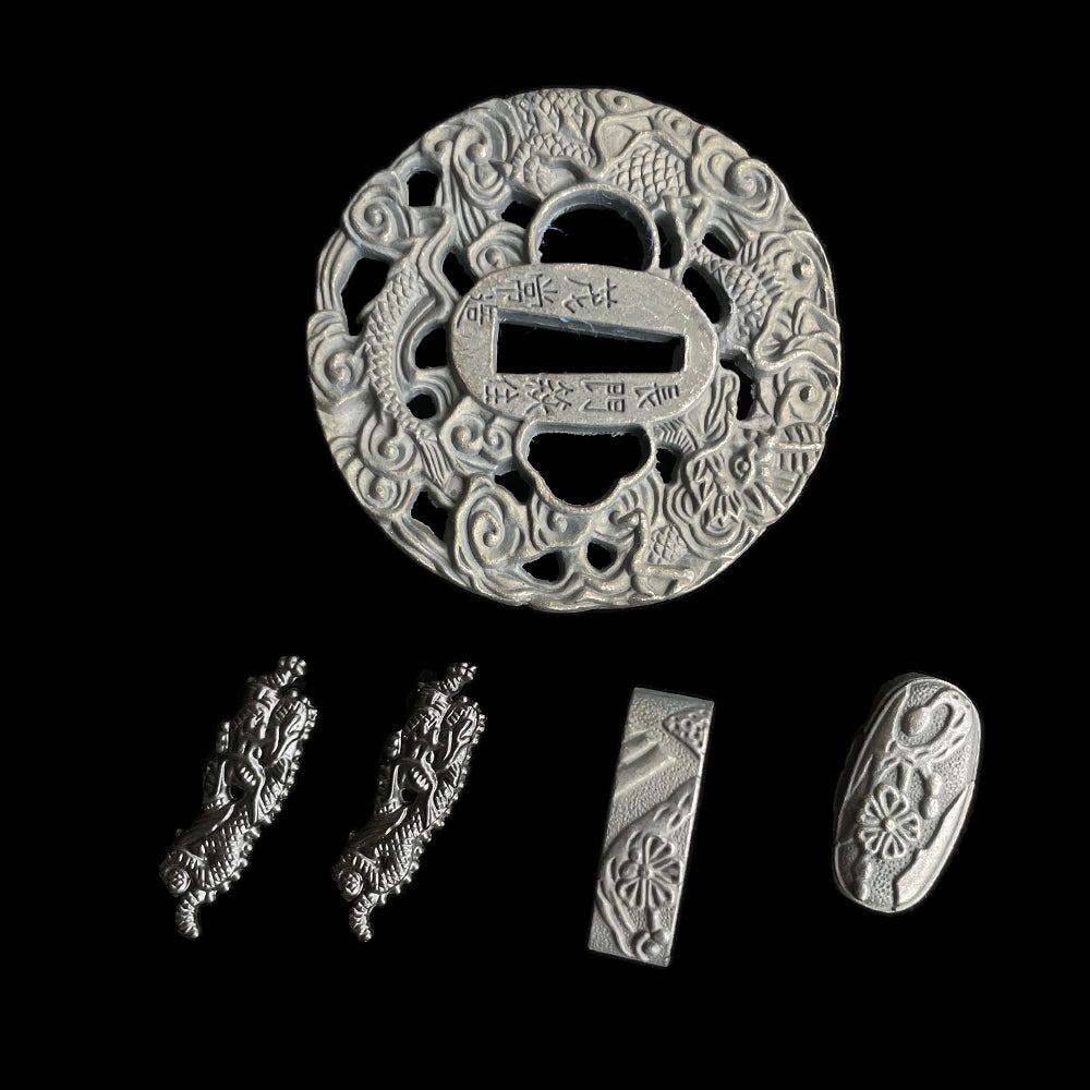 Customize Katana - Stainless Steel Tsuba | COOLKATANA
