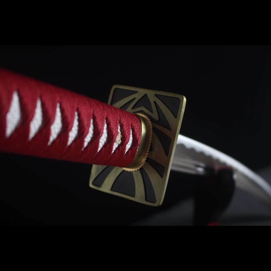 Bleach Abarai Katana Zabimaru Zanpakuto 1060 Steel Full Tang for Sale ...