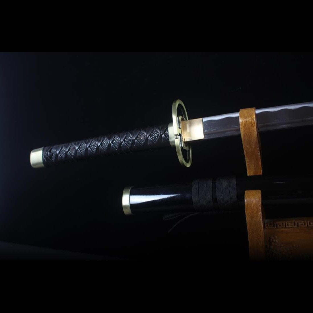Handmade Bleach Anime Gin Sword Ichimaru Kamishiniyali Zanpakutou 1060 ...