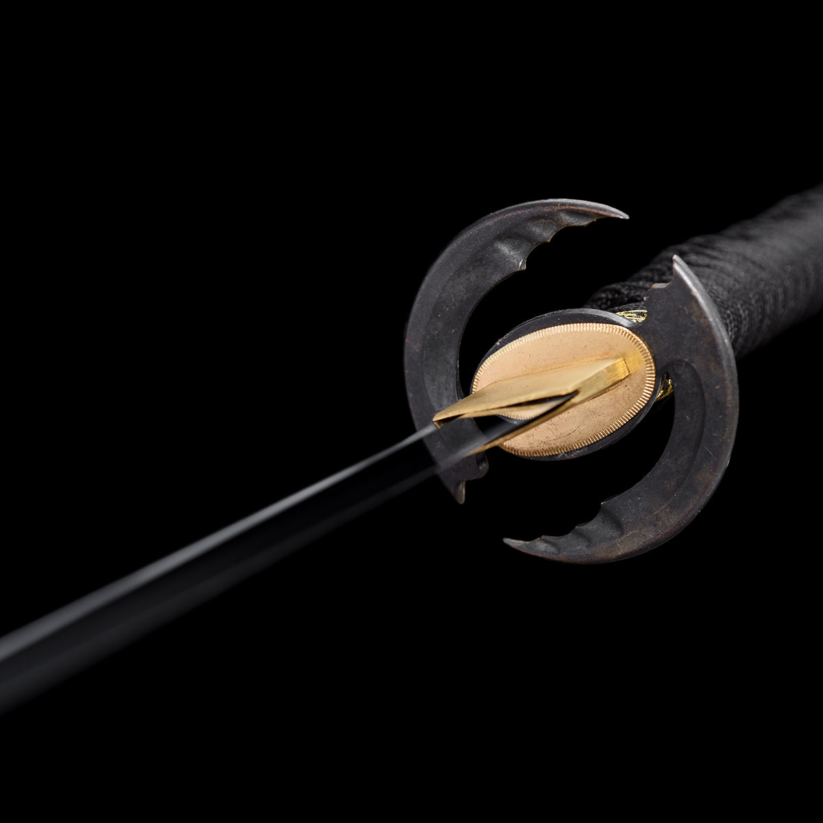 Handmade Oni Slayer Combat Katana 9260 Spring Steel Sword-Coolkatana ...