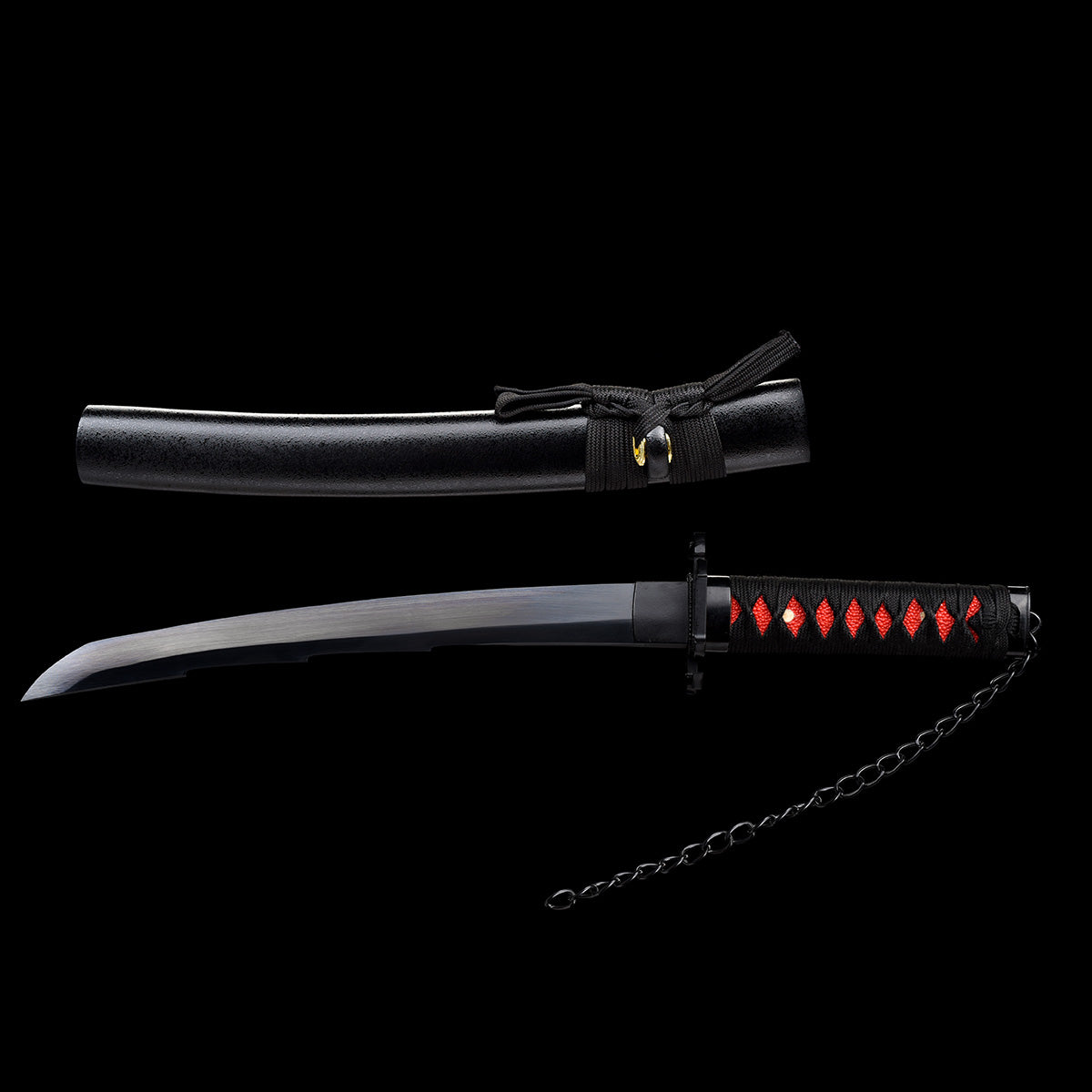 Bleach Ichigo Kurosaki Bankai Sword Mini Katana - Tensa Zangetsu, 1060 ...