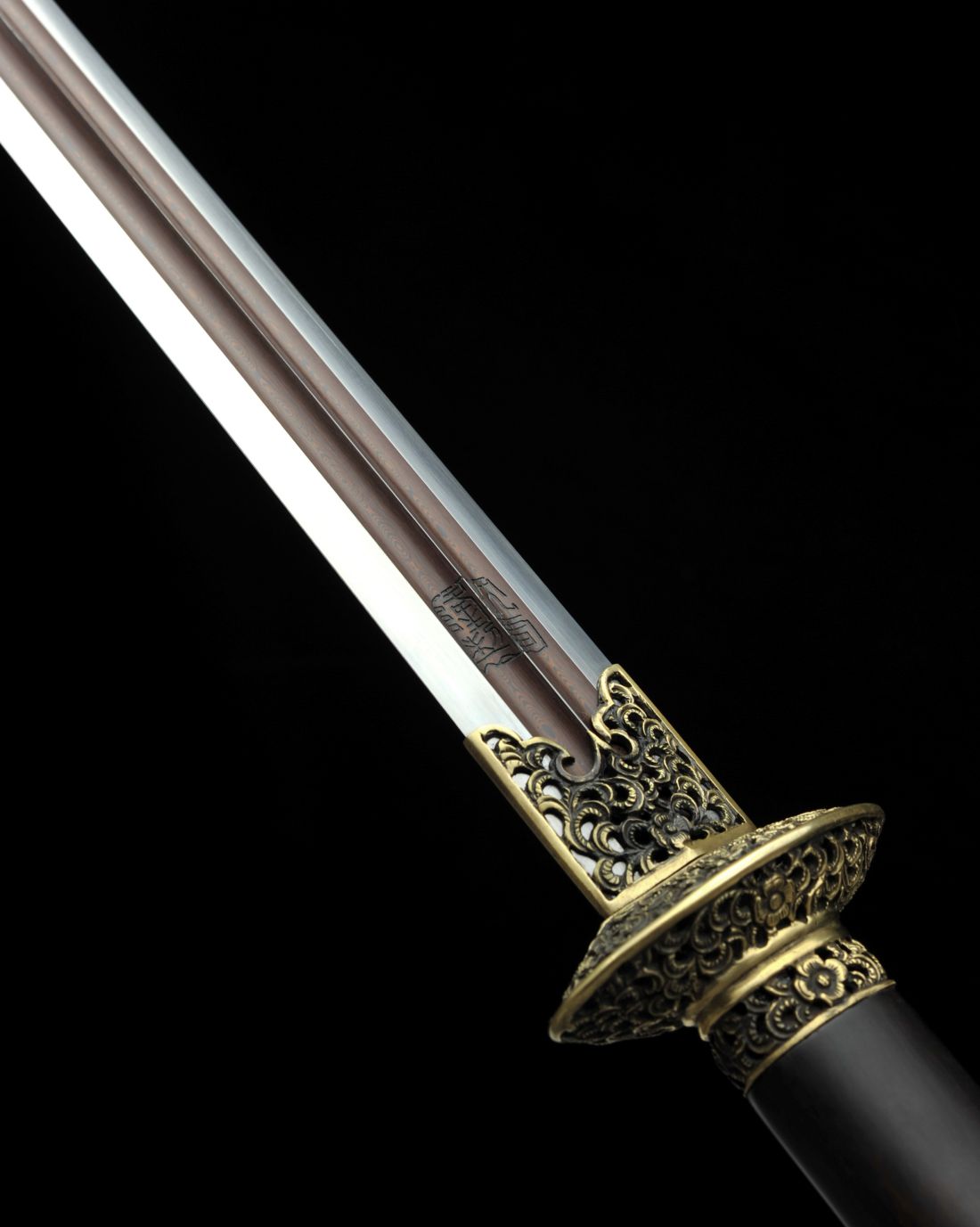 Handmade Chinese Sword Dragon Growl Sword Folded Steel Blade Hand Poli ...