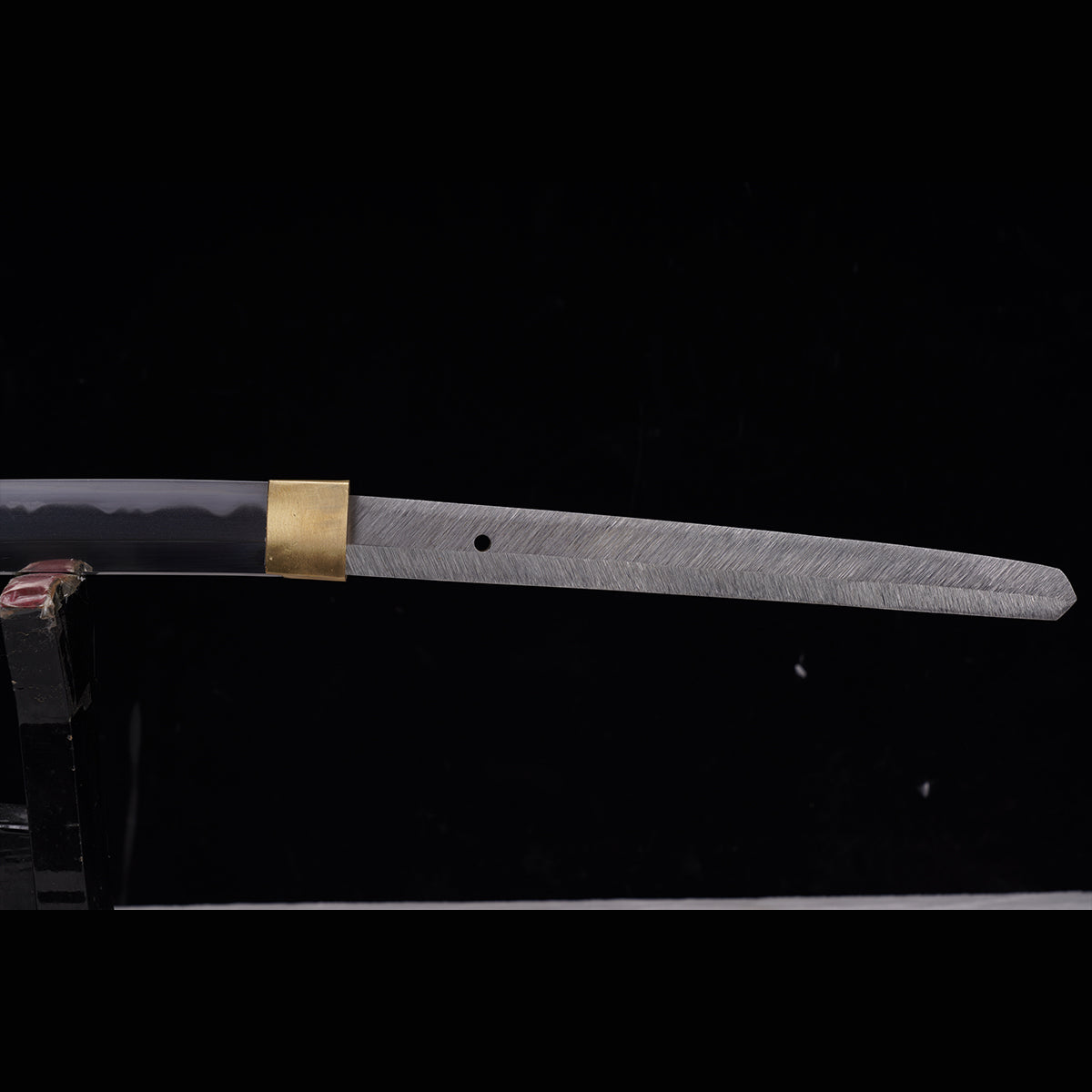 Hand Forged Japanese Samurai Sword Smelted Steel Sashikomi A+ Polishin ...