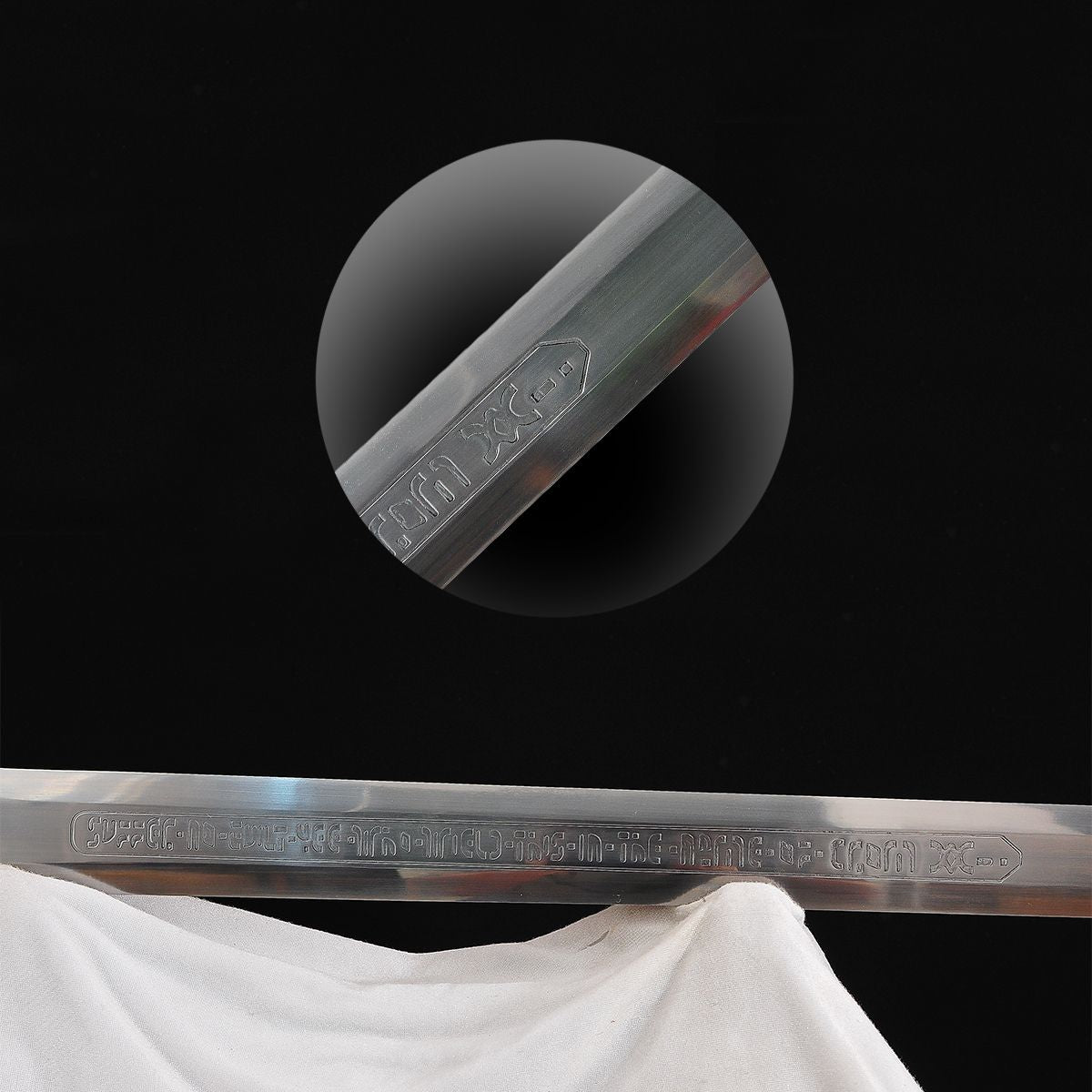 Handmade Conan Father's Sword 1095 High Carbon Steel Brass Handguard ...