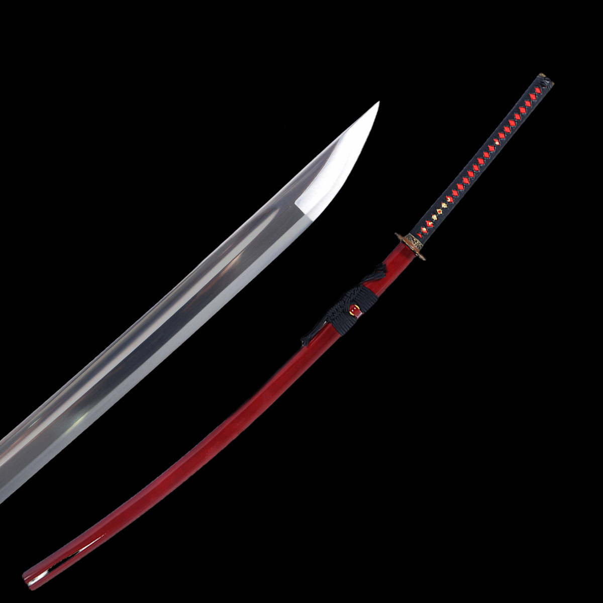 Hand Forged 53inch Odachi Sword Japanese Samurai Long Sword 1095 Carbo ...