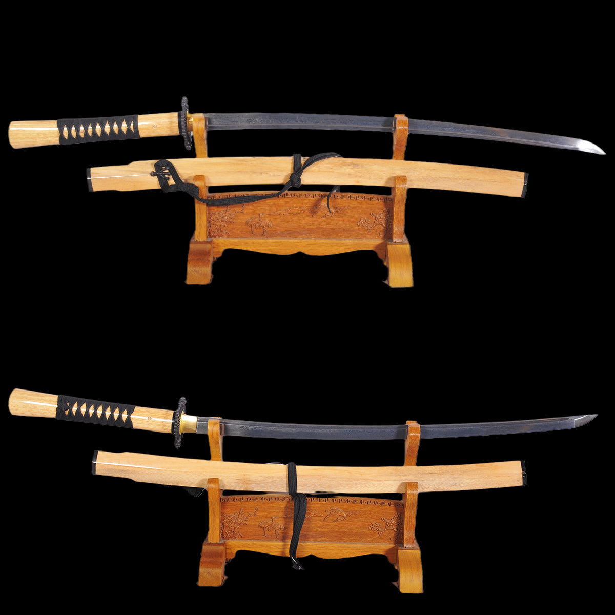 Handmade 47 Ronin Katana Sword Folded Steel Battle Ready | COOLKATANA