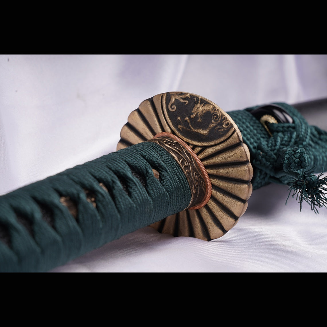 Hand Forged Japanese Samurai Katana Sword Manganese Steel Blade Clay T ...
