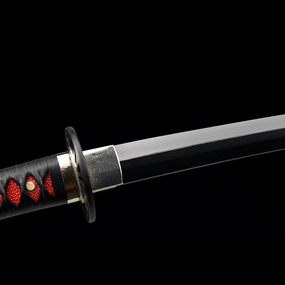 Hand Forged Anime Demon Slayer Tanjiro's Katana Sword Replica 1095 High ...