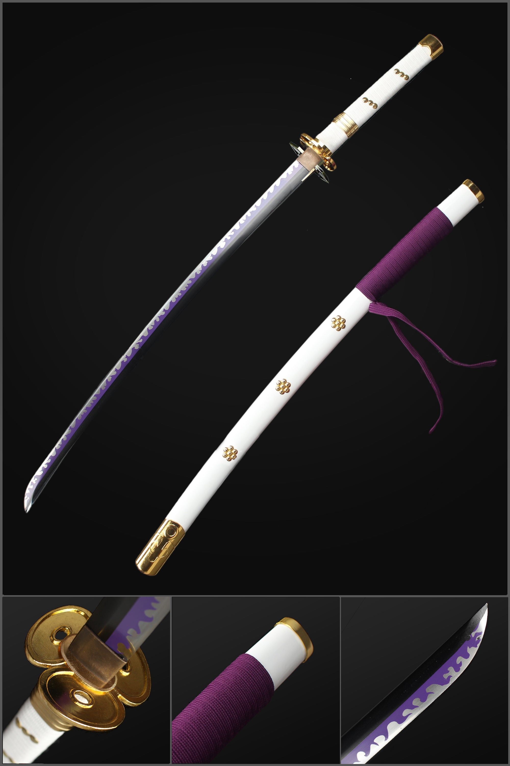 Handmade Kozuki Momosuke Katana Sword Ame no Habakiri | COOLKATANA