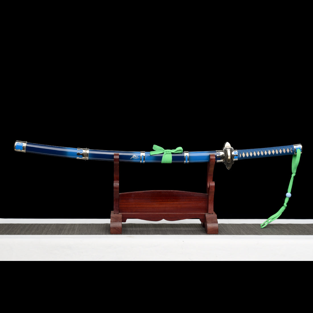 Hand Forged Anime Blue Exorcist Rin Okumura Kurikara Katana Sword 1095 ...