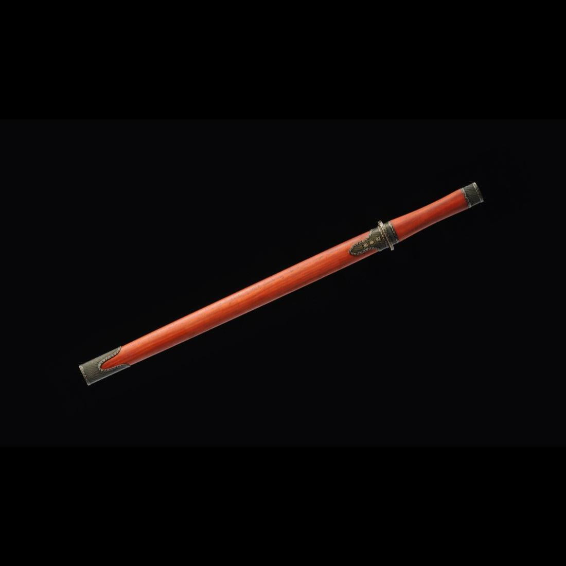 Handmade Chinese Sword Hanyi Jian Folded Steel Blade The Eight-sided B ...