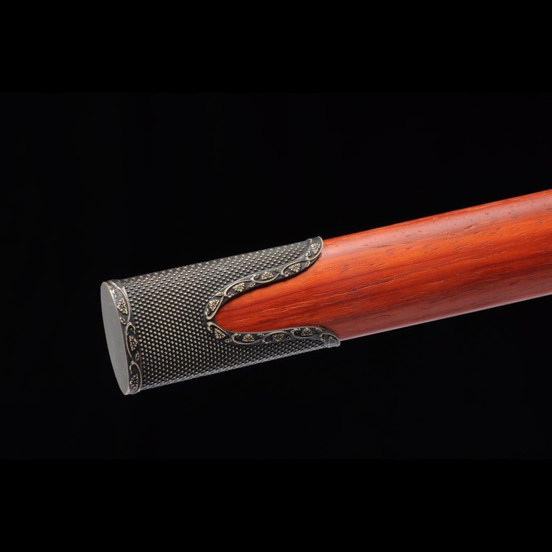 Handmade Chinese Sword Hanyi Jian Folded Steel Blade The Eight-sided B ...