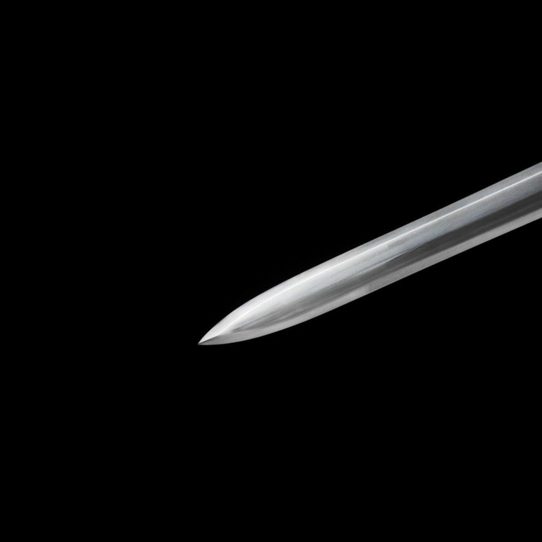 Handmade Chinese Sword Loyalty Sword Folded steel Finely Sharpened Eig ...