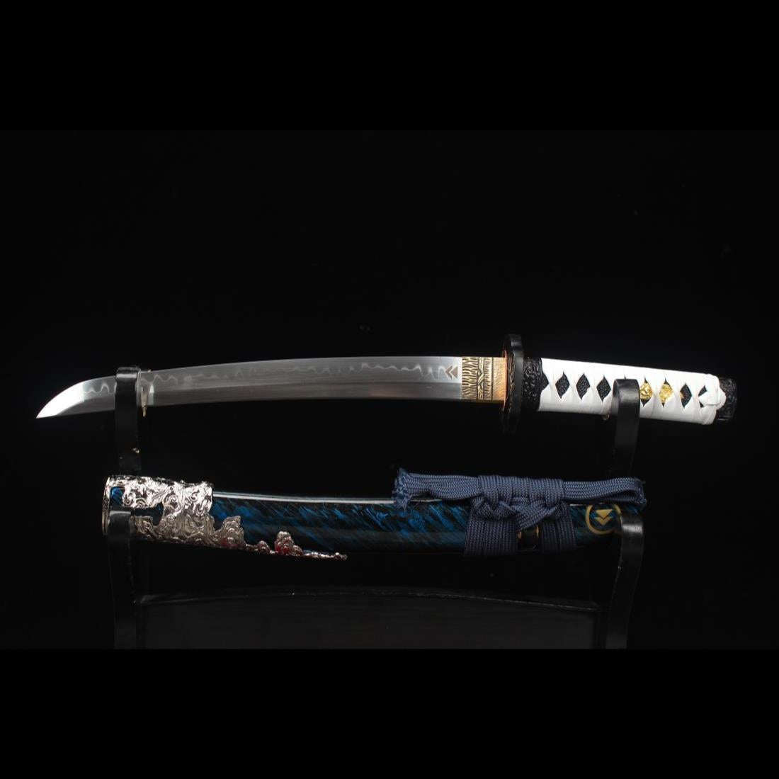 Handmade Game Ghost of Tsushima Katana Sword Set T10 Steel | COOLKATANA